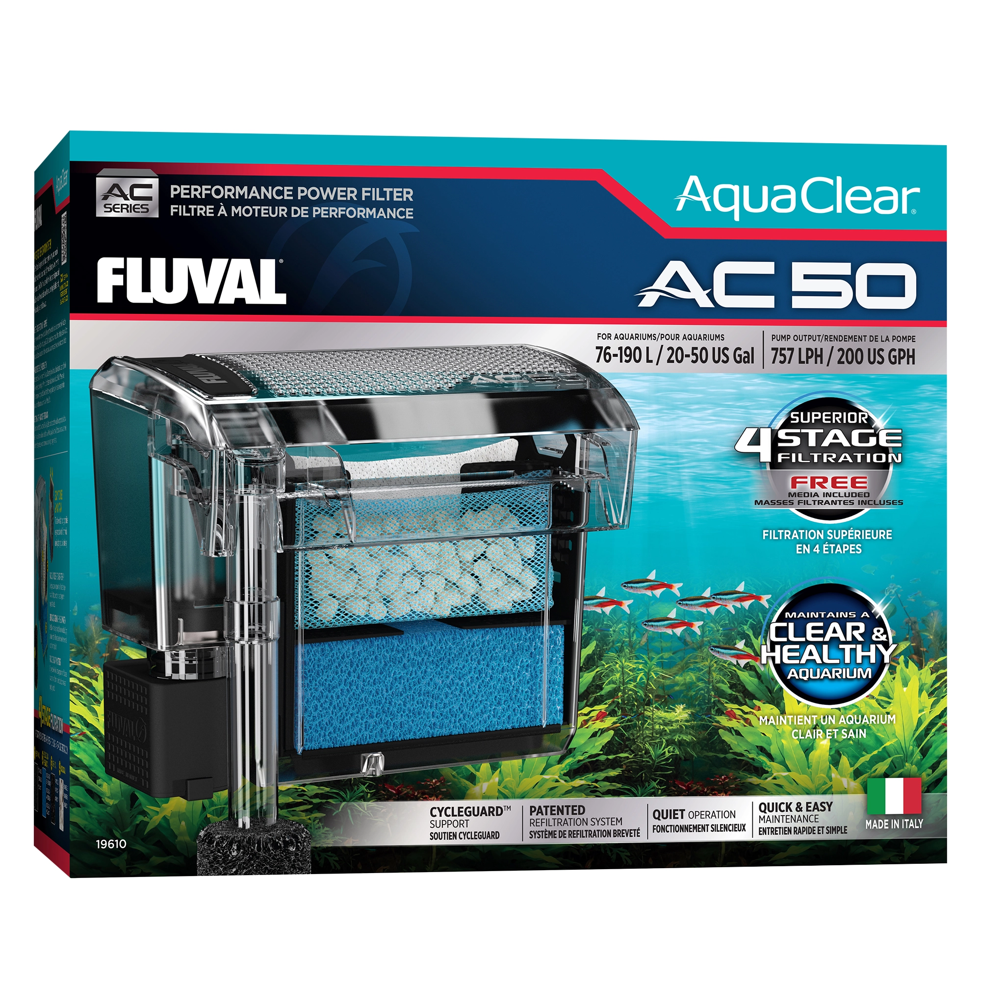 Fluval AquaClear 50 Power Filter - Québec Cichlidés